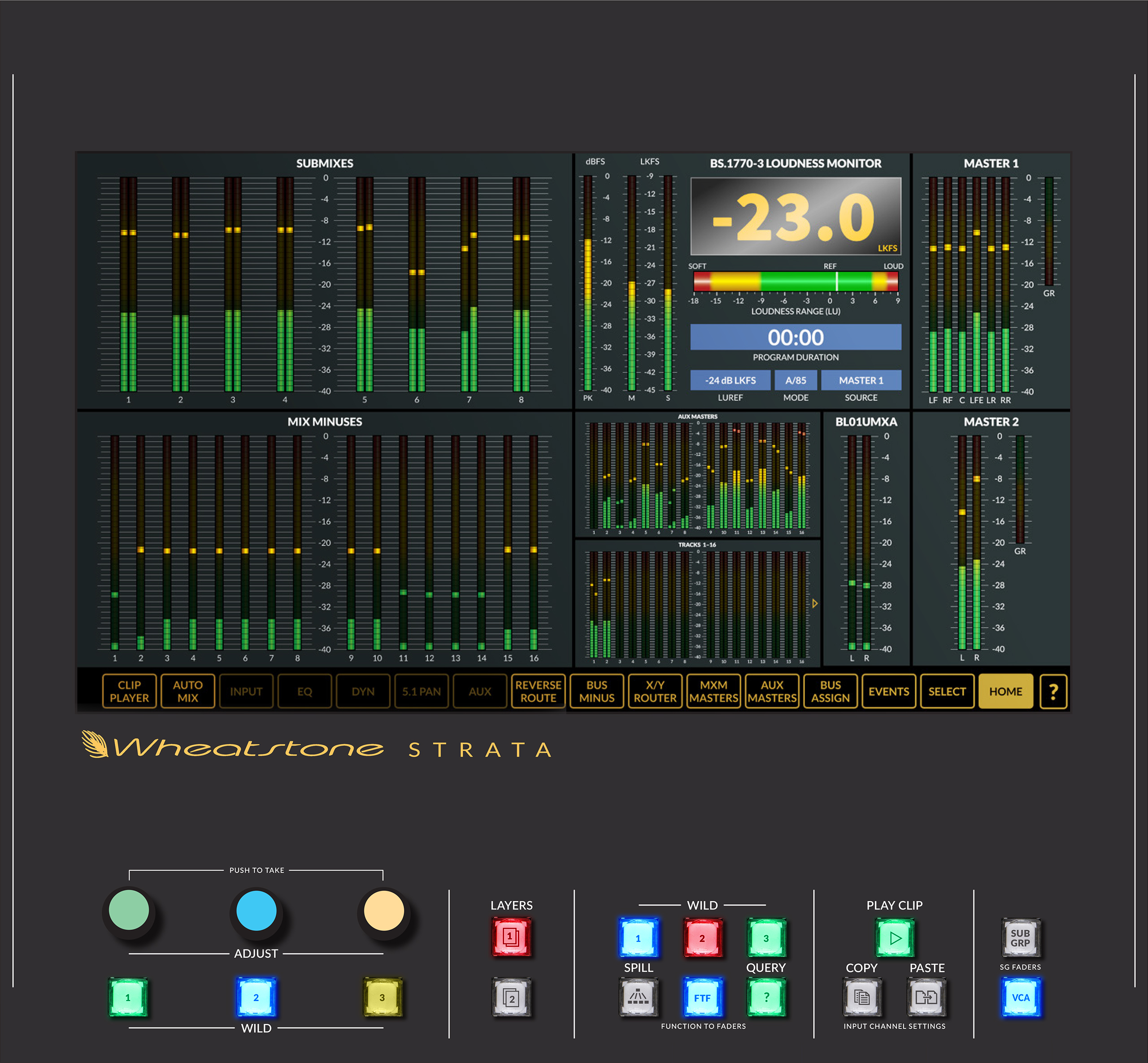 STRATA - COMPACT PROGRAMMABLE CENTRAL TOUCHSCREEN